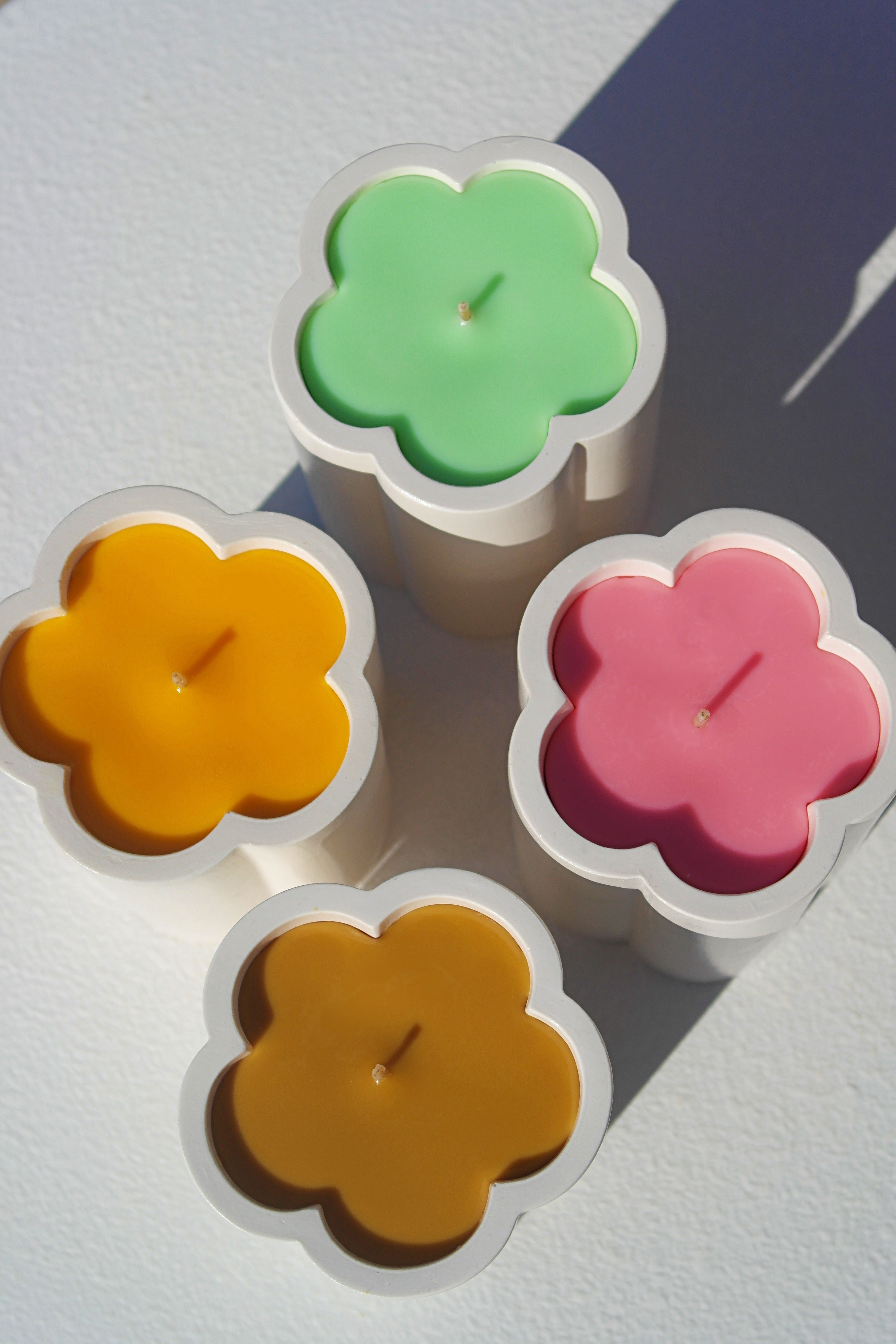 Flower Pot Candles | The Anxious Burner